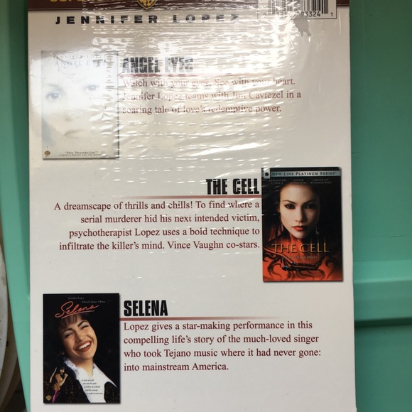 Warner Bros. | Other | Jennifer Lopez Dvd Collection Selena Angel Eyes ...
